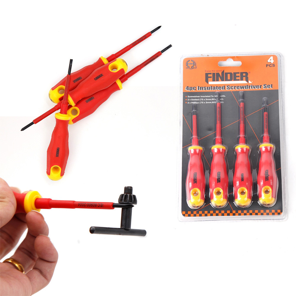 Finder, Screwdriver Set Of 4 Pcs - TezkarShop Official Website