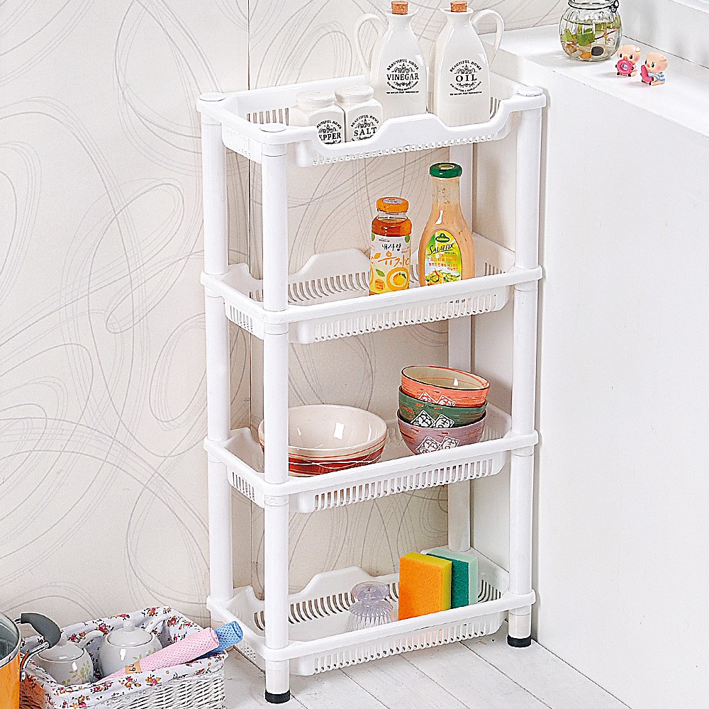 Four Layers Storage Rectangle Shelf SQ-1966 - TezkarShop Official Website
