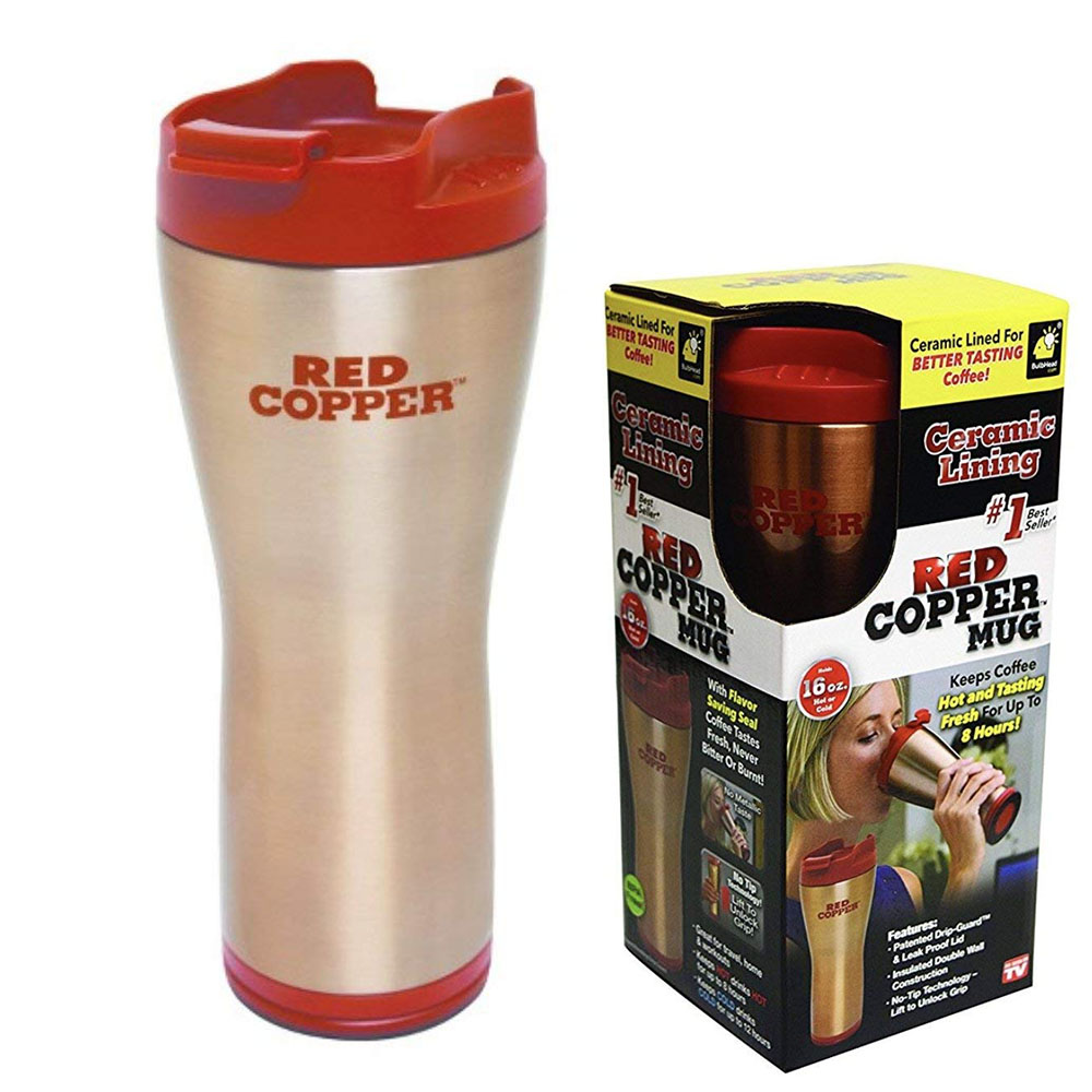 Cool T Red Copper Travel Mug Tezkarshop Official Website