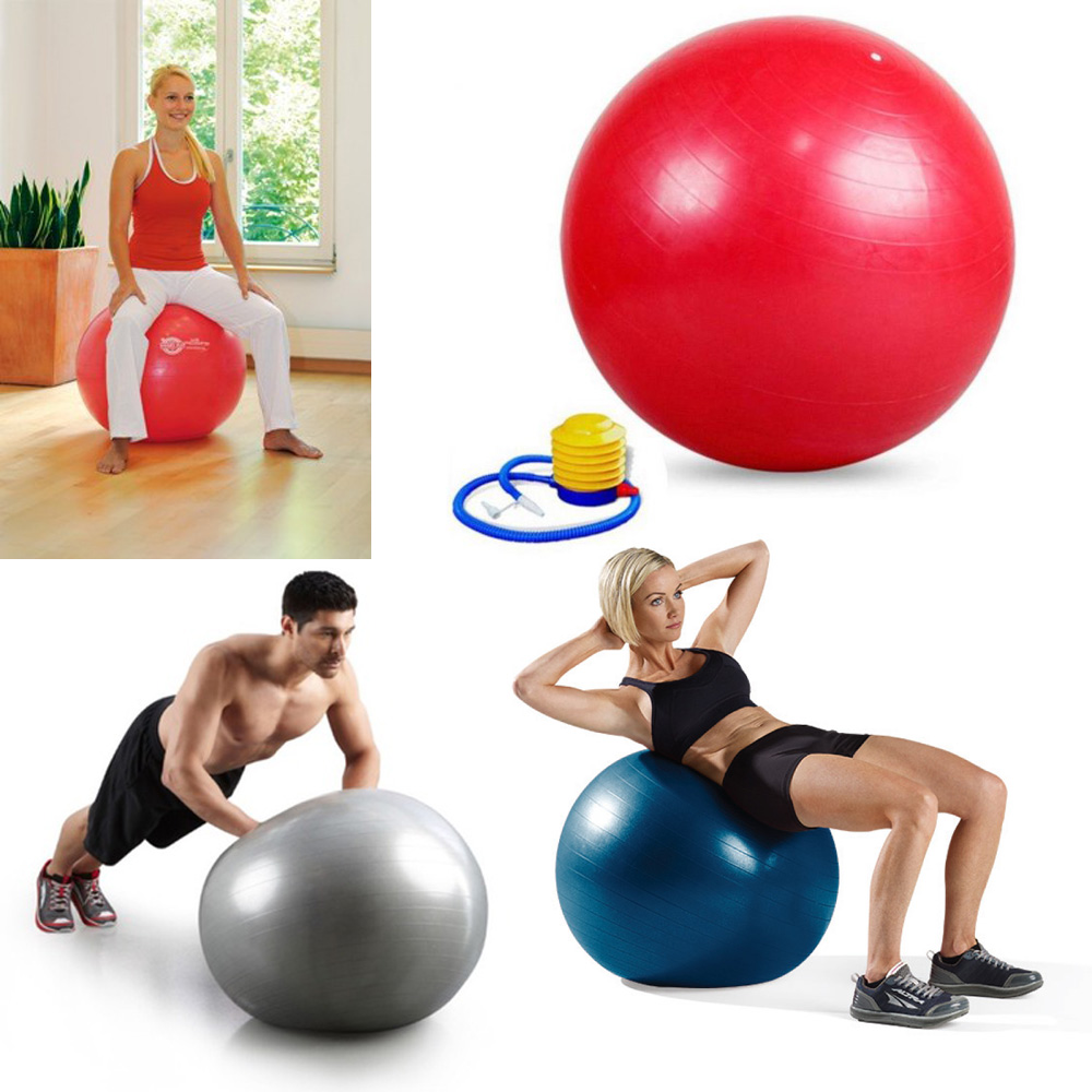 GYM Ball, 3 Sizes, With Free Pump - TezkarShop Official Website