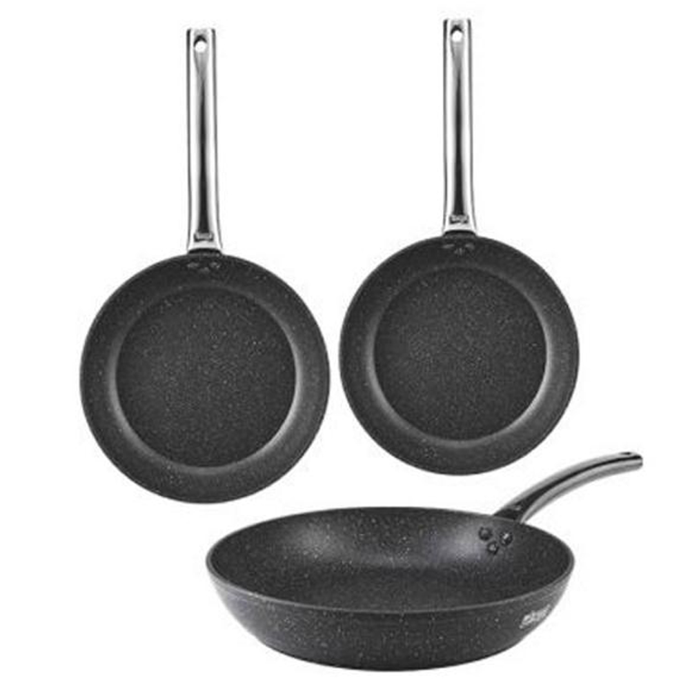 DSP 3-Pieces 24/24/28cm Toughened Non-Stick Fry Pan Set CA008-S01 ...