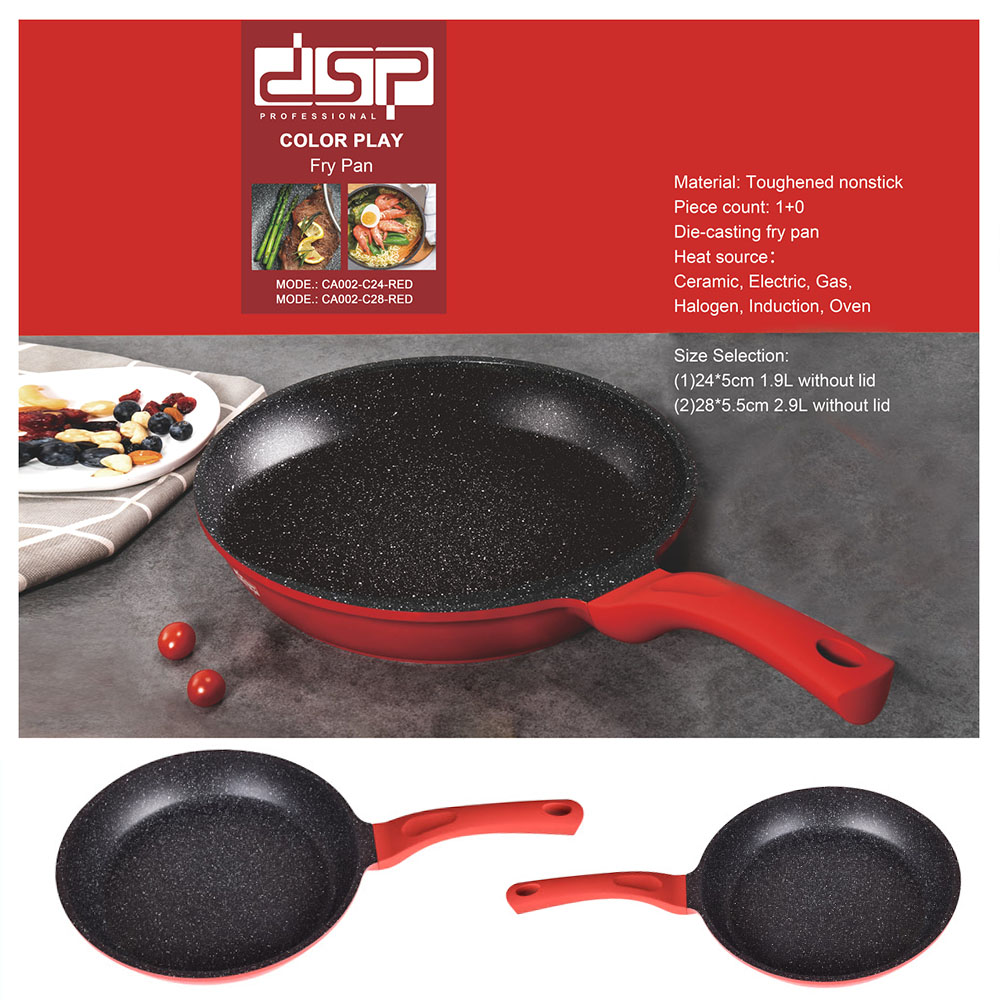 DSP, Fry Pan, CA002-Red - TezkarShop Official Website