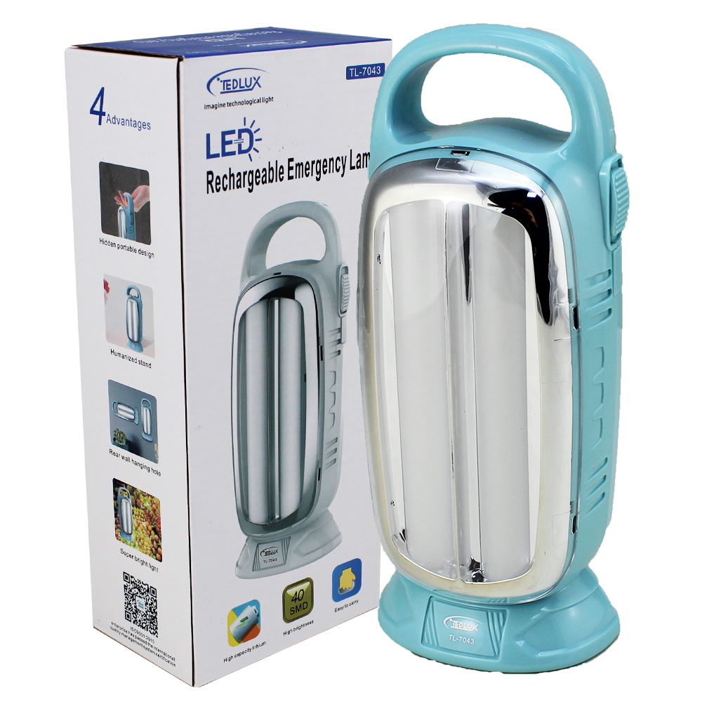 Tedlux, LED Rechargeable Emergency Lamp TL-7043 - TezkarShop Official ...