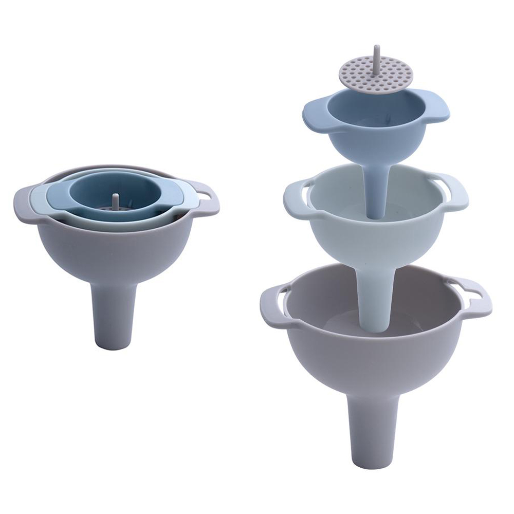 4 Pcs Multi-Function Funnel Set, KJ-613 - TezkarShop Official Website