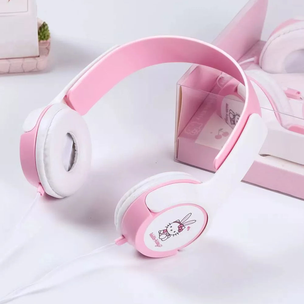 Cute Hello kitty Headset On-ear Headphones - TezkarShop Official Website