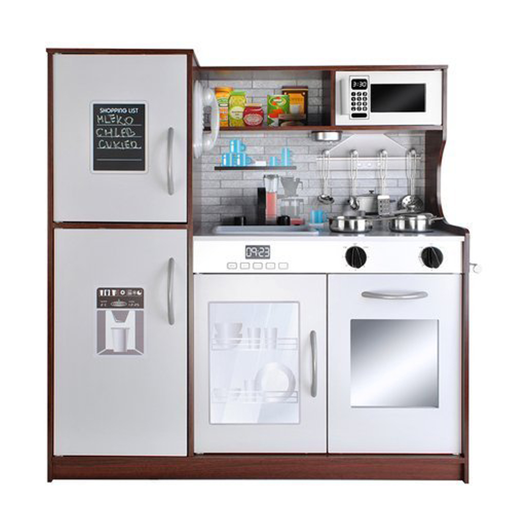 Dark Wooden Pretend kitchen - TezkarShop Official Website
