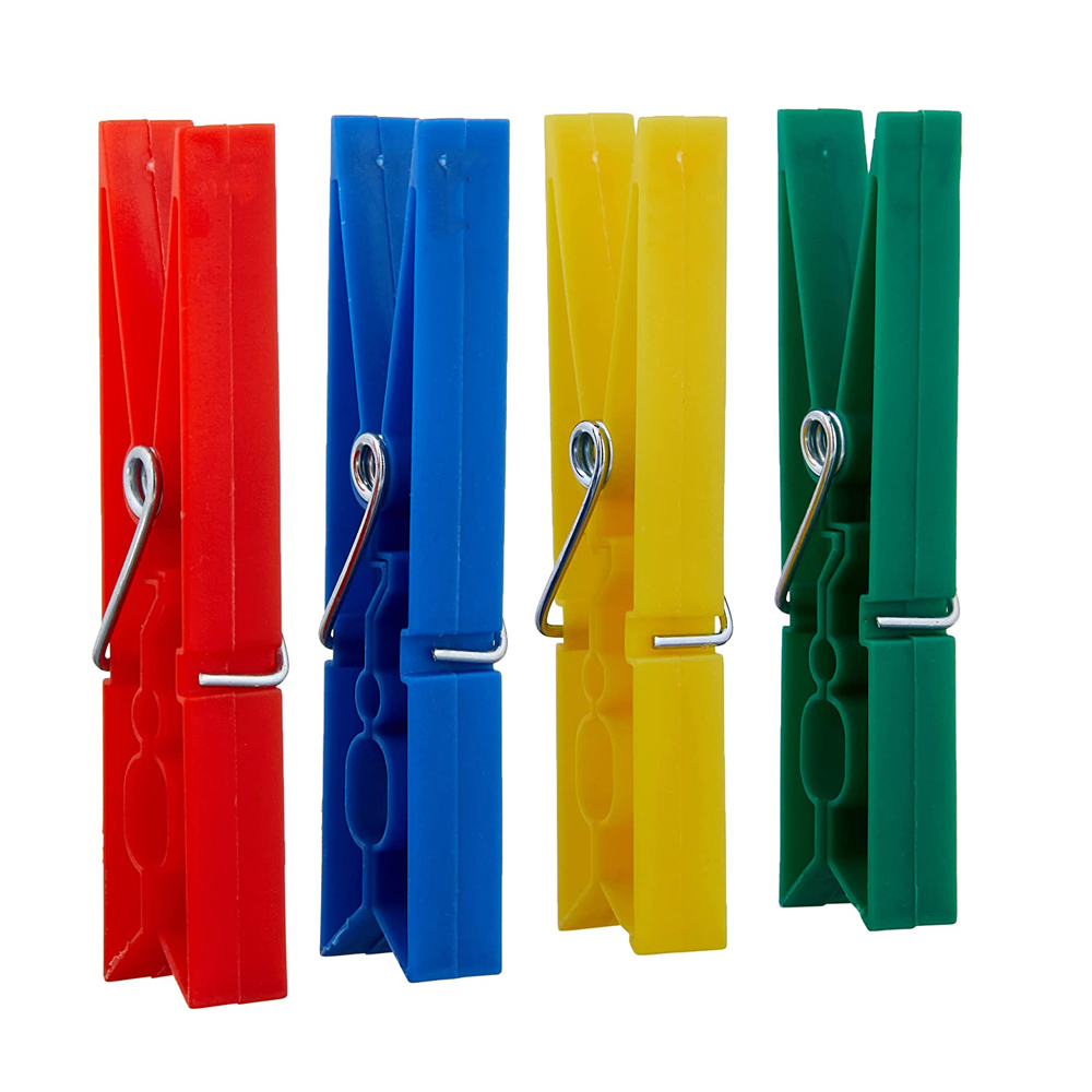 Plastic Clothespins, 24-Pack - TezkarShop Official Website