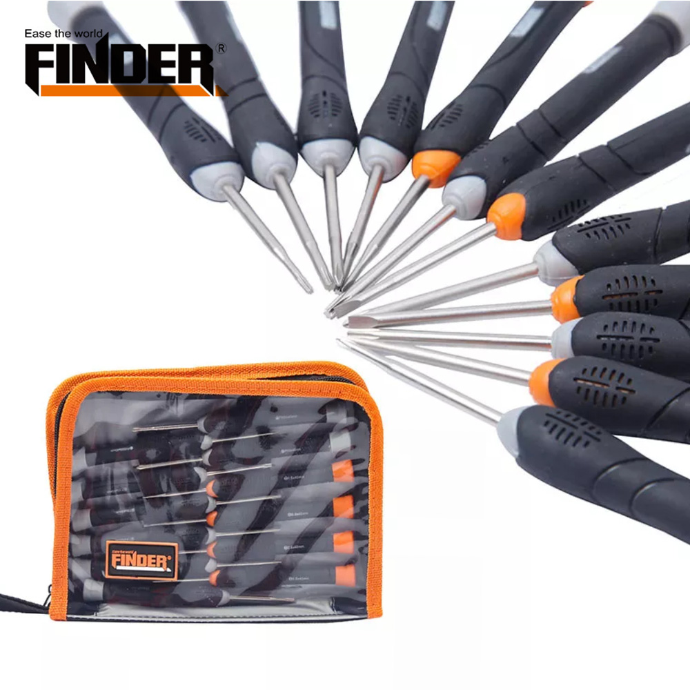 Finder, 12Pcs Professional Screwdrivers Set - TezkarShop Official Website