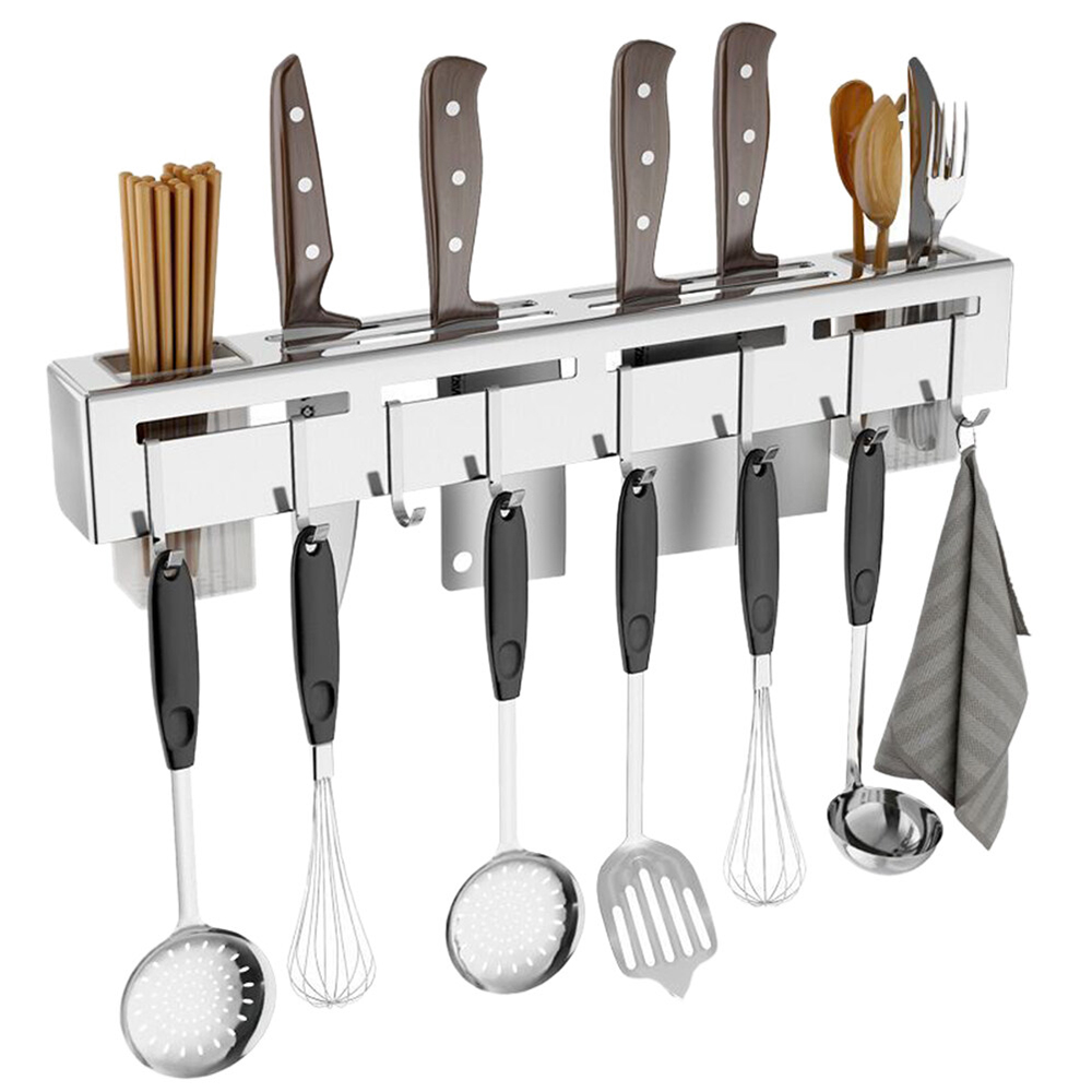 Wall Mount Kitchen Rack Hanger Organizer Hook - TezkarShop Official Website