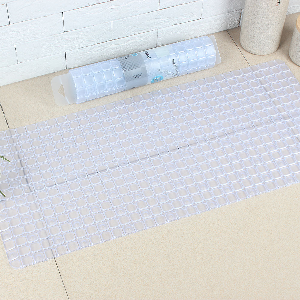 Transparent Bath Tub Shower Mat 35x78 cm, Non-Slip - TezkarShop ...
