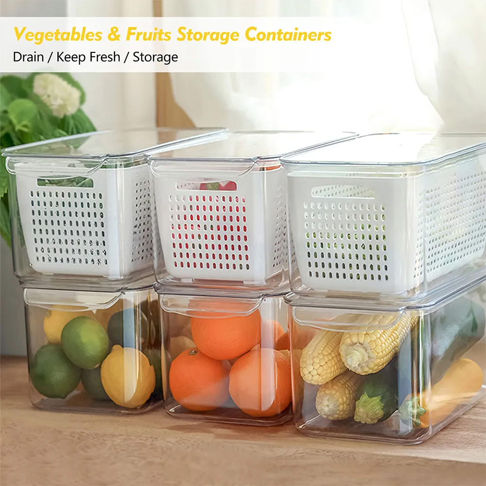 Fresh Food Storage Containers, JS-8781 - TezkarShop Official Website