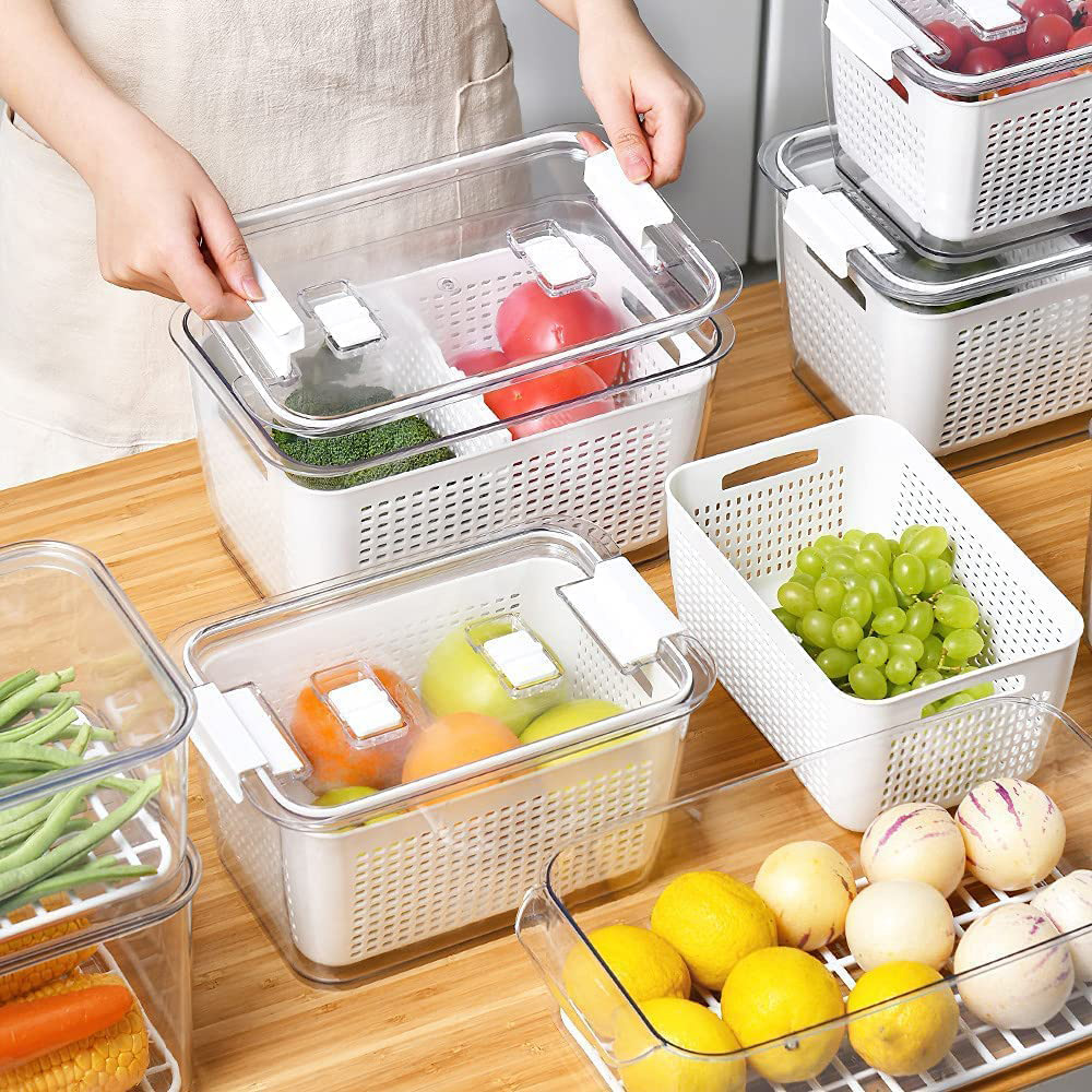Fresh Food Storage Containers, JS-8706 - TezkarShop Official Website