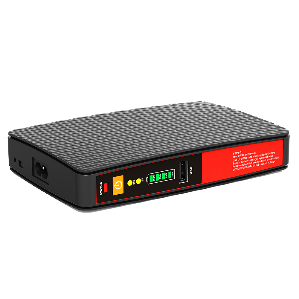 Multifunction DC UPS Router 8800mAh FSP1-3 - TezkarShop Official Website