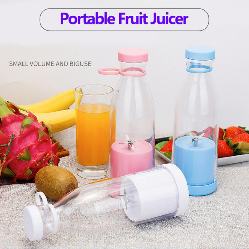 Electric USB Juice Maker Mixer Bottle-380ml - TezkarShop Official Website