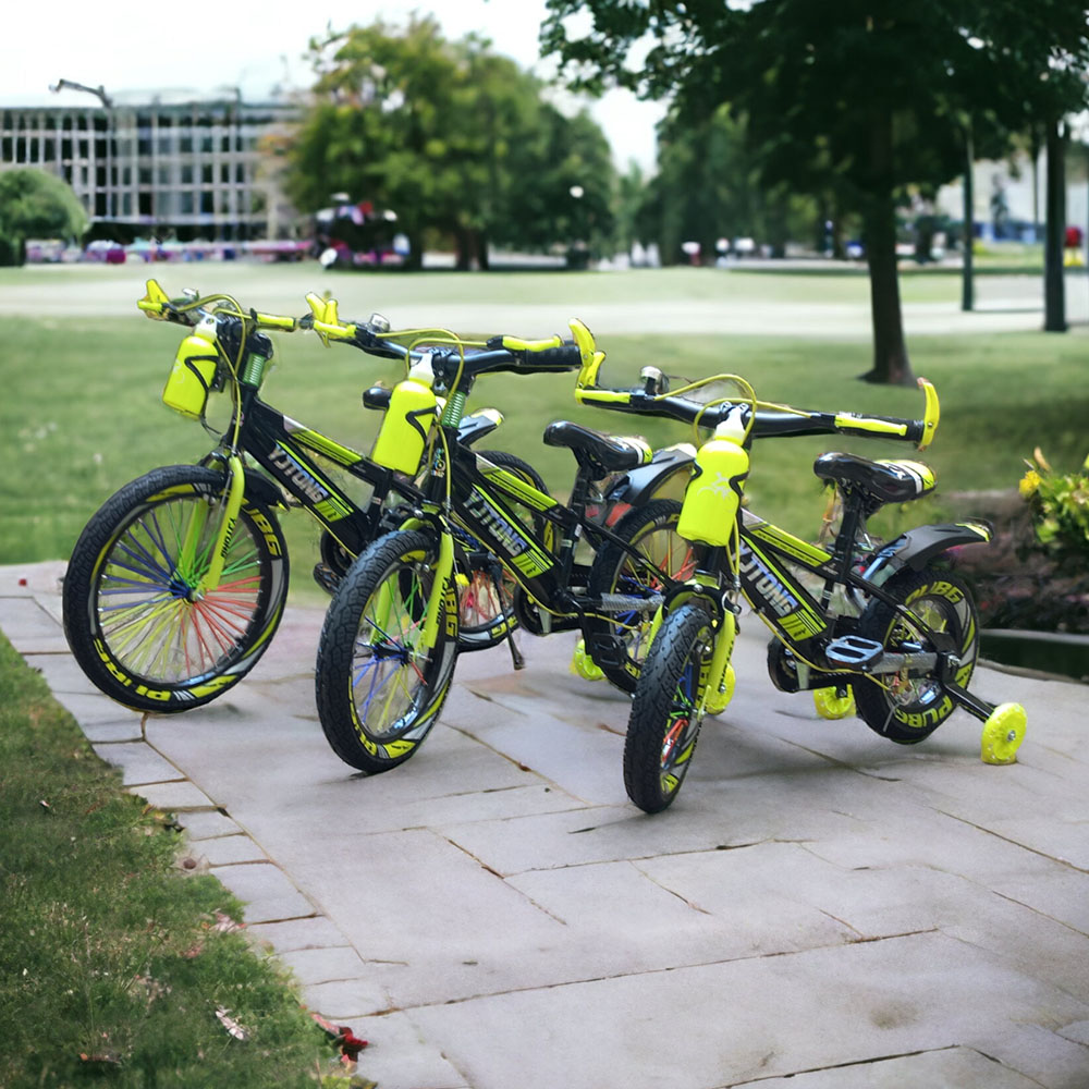 Yellow Children's Bicycle, 12/16/20 Inch #7-Y - TezkarShop Official Website