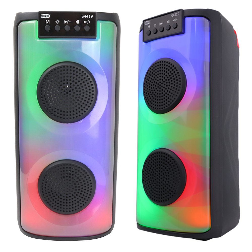 Soonbox S4419 RGB Light Wireless Speakers - TezkarShop Official Website