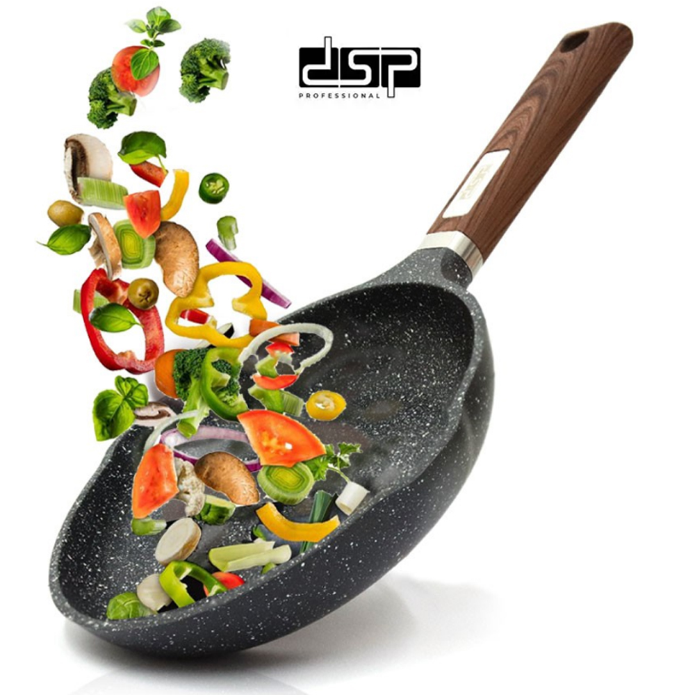 DSP 28CM Toughened Non-Stick Frypan CA005-C28-BLACK - TezkarShop Official Website