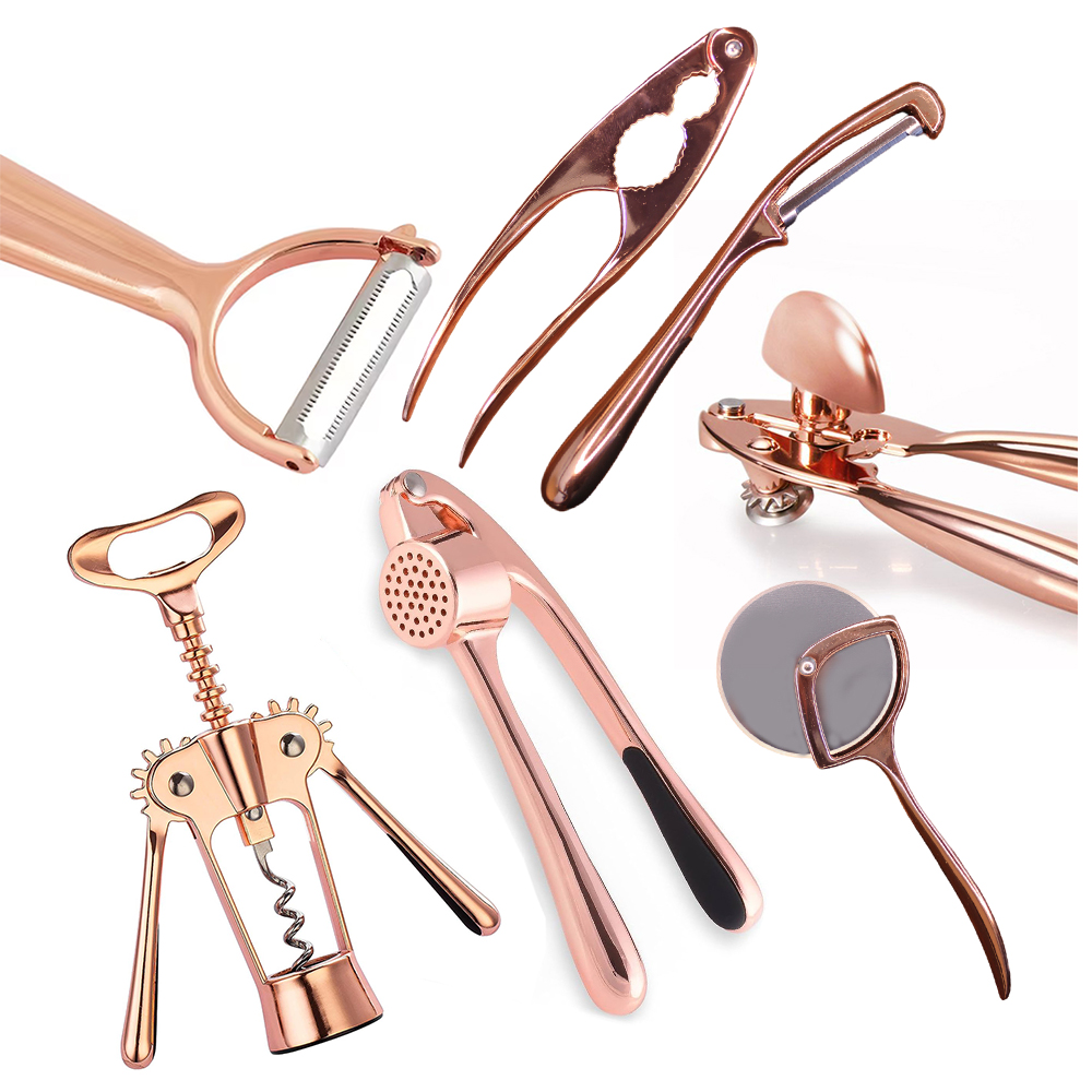 Kitchenware Rose Gold Metal Collection - TezkarShop Official Website