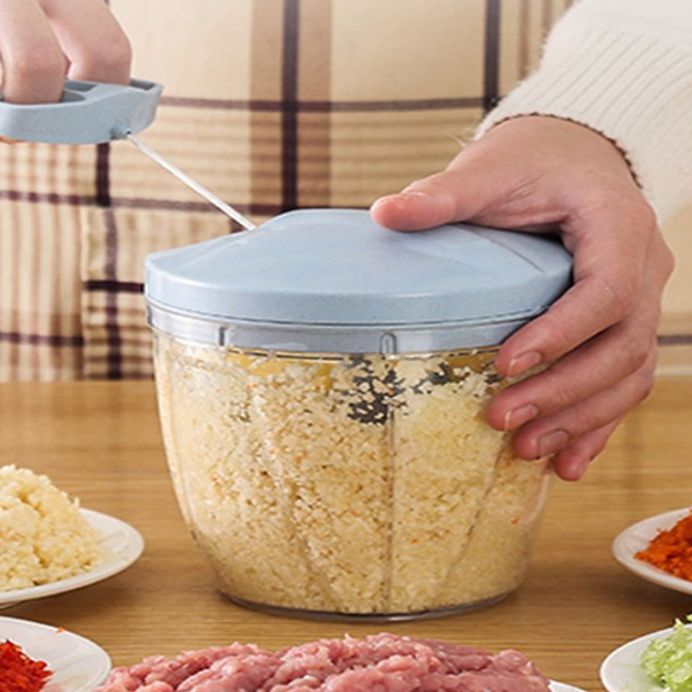 Hand Chopper 3 Blades 500ml - TezkarShop Official Website