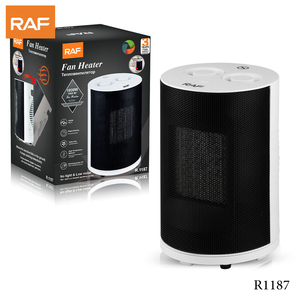 RAF R.1187, Ceramic Fan Heater - 1800 W - TezkarShop Official Website
