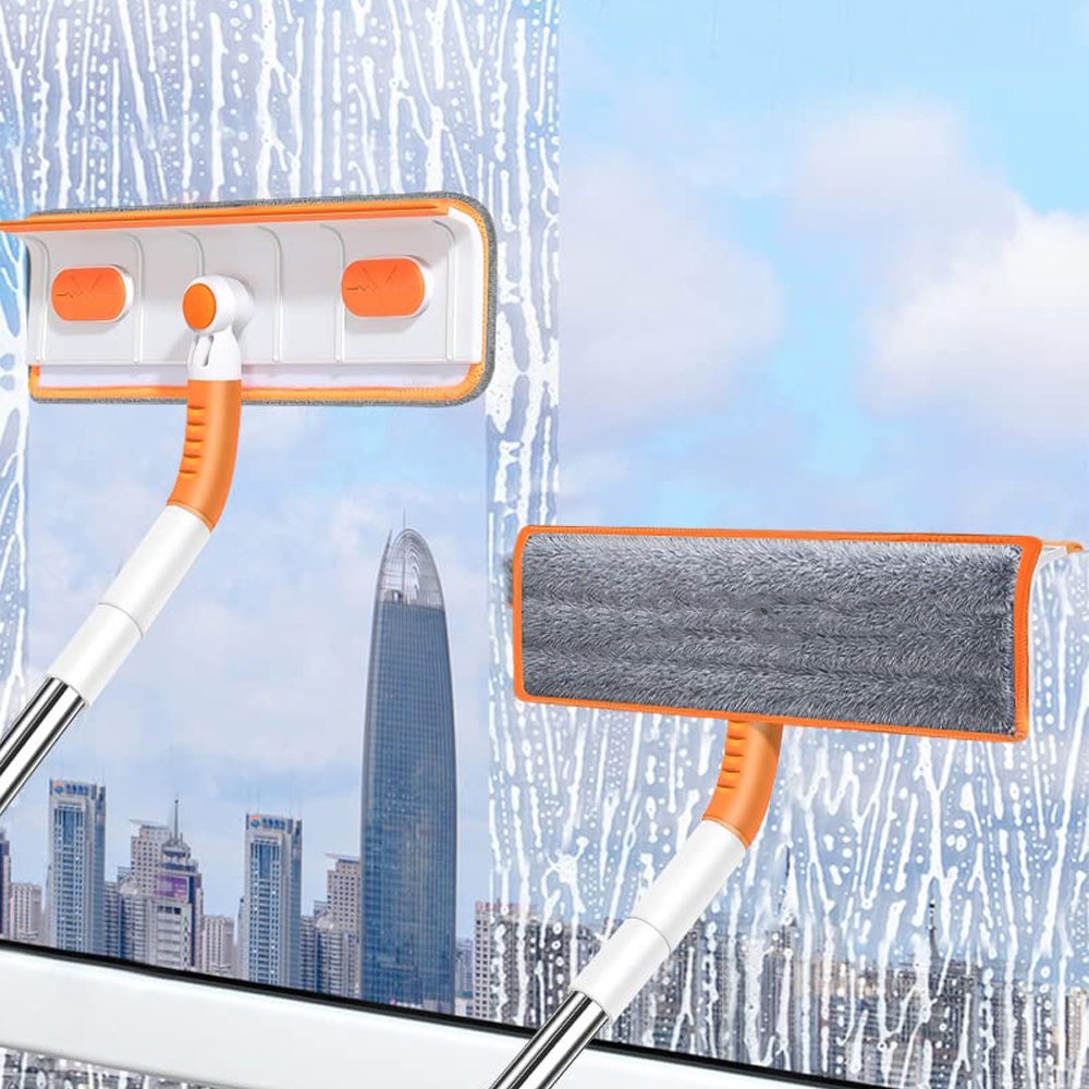 2 in 1 Glass Cleaning Wiper Mop - TezkarShop Official Website