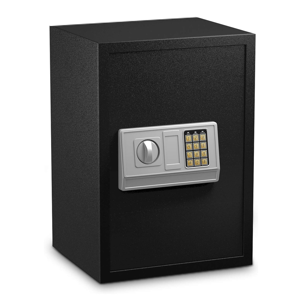 13KG Solid Steel Electronic Digital Safe Box With Double Locking Steel ...