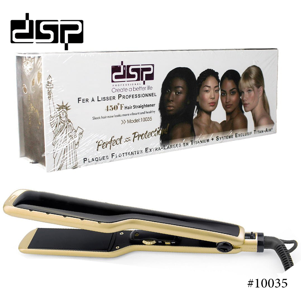 DSP 10035, Professional Hair Straightener Titan-Air - TezkarShop ...