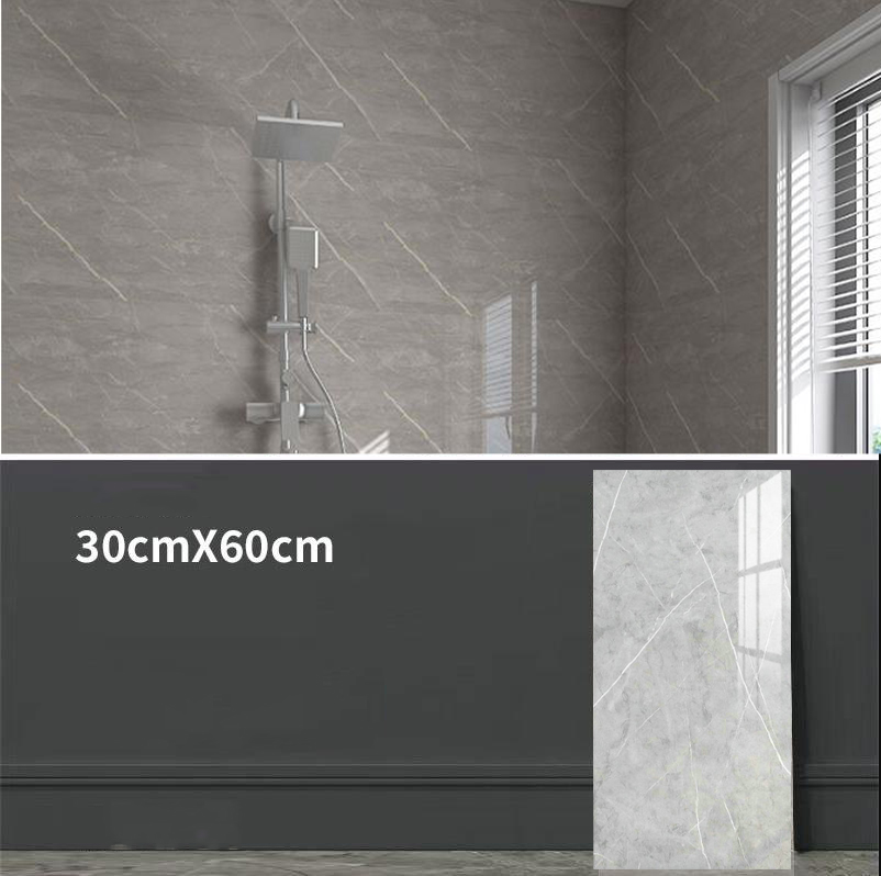 High Gloss Marble Effect PVC Wall Sticker Self Adhesive - TezkarShop ...