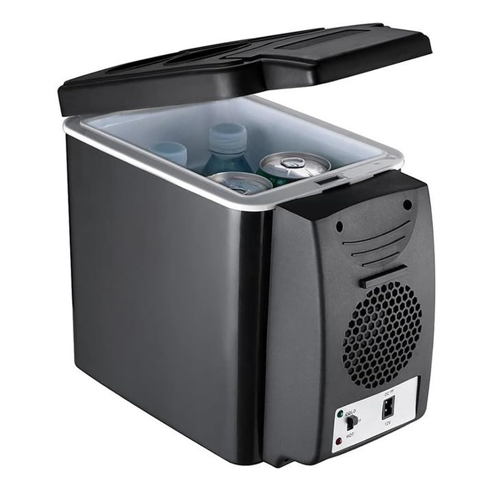 Mini Fridge for Car, with Cooler and Warmer, 6 Liter Capacity with 12V ...
