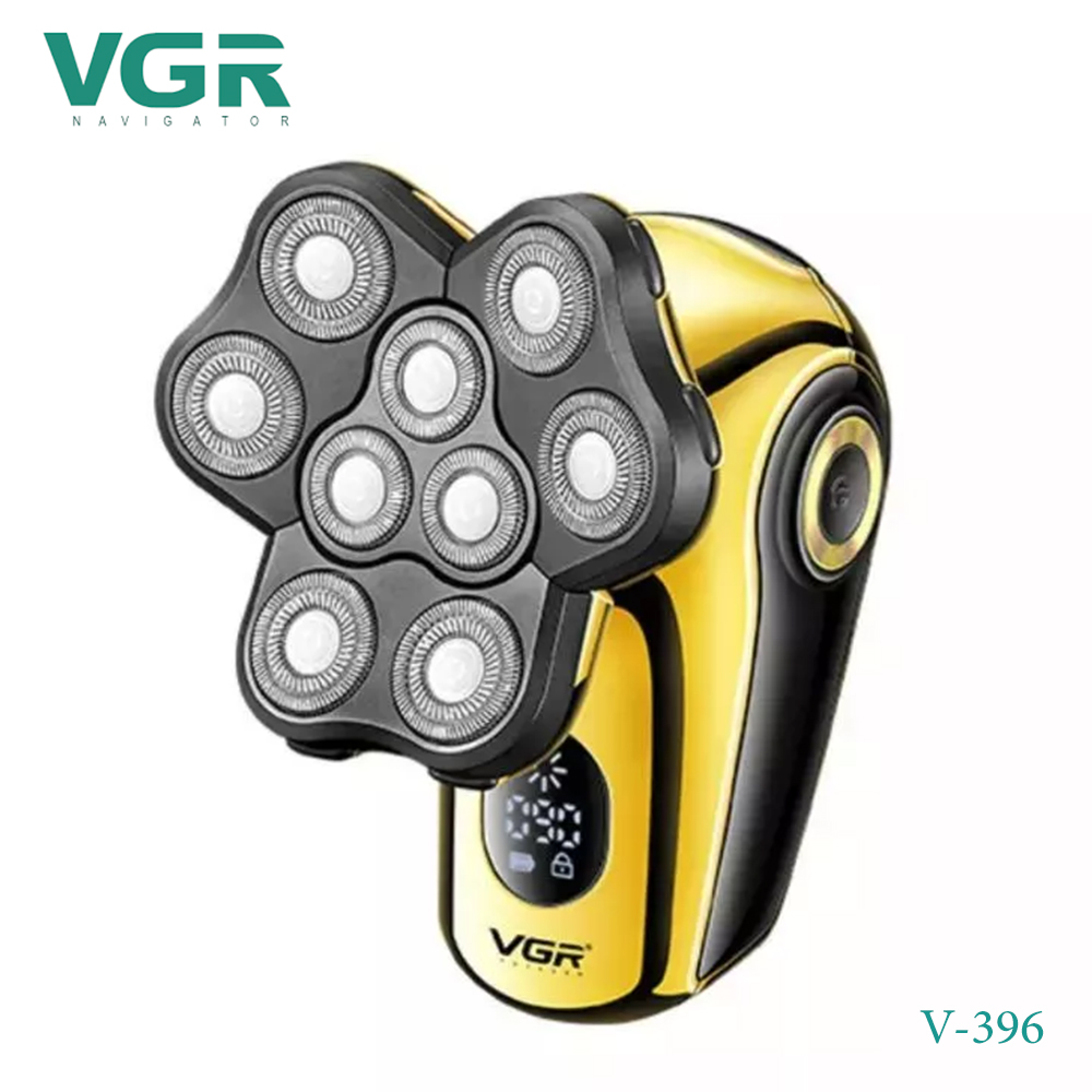 Vgr V-396, 6-in-1 Waterproof Ipx7 Electric Rotary Shaver - TezkarShop Official Website