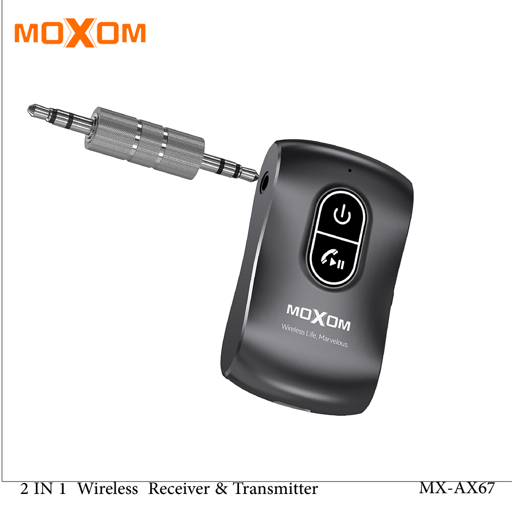 Moxom MX-AX67 2 IN 1 Wireless Receiver & Transmitter - TezkarShop ...
