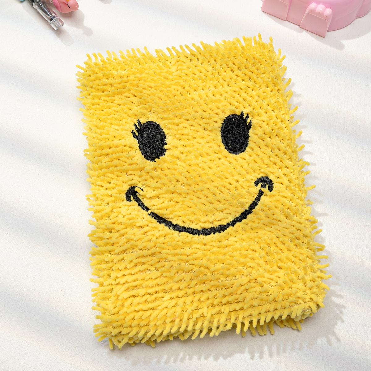 Emoji Fluffy notepad, A5, 80 sheets, block - TezkarShop Official Website