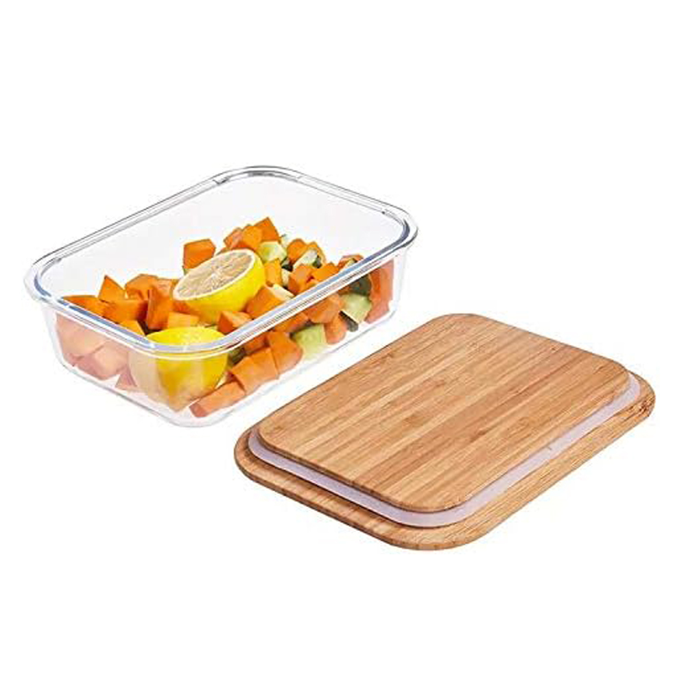 Rectangular Glass Food Storage Containers - TezkarShop Official Website