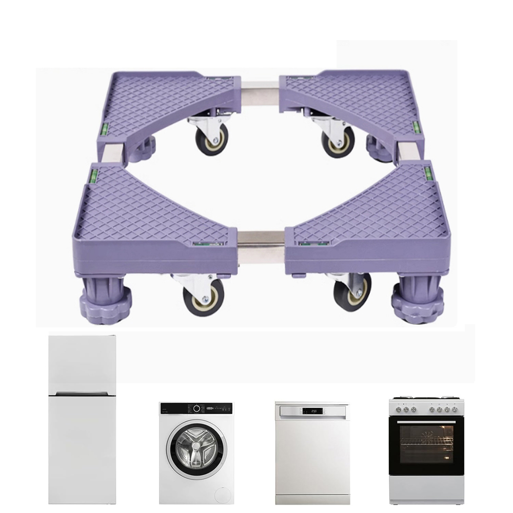 Washing Machine & Fridge Base with 4 Powerful Feet Locking,4 Swivel ...