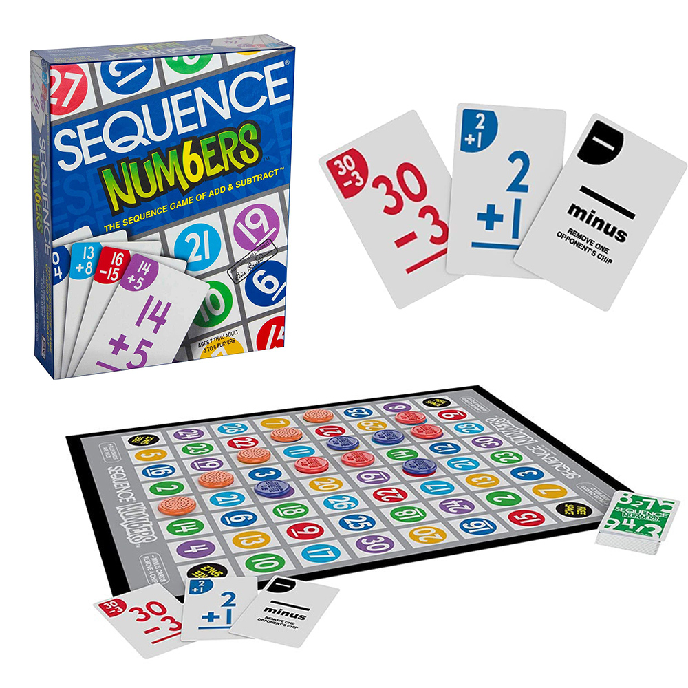 Sequence Numbers Board Game - TezkarShop Official Website