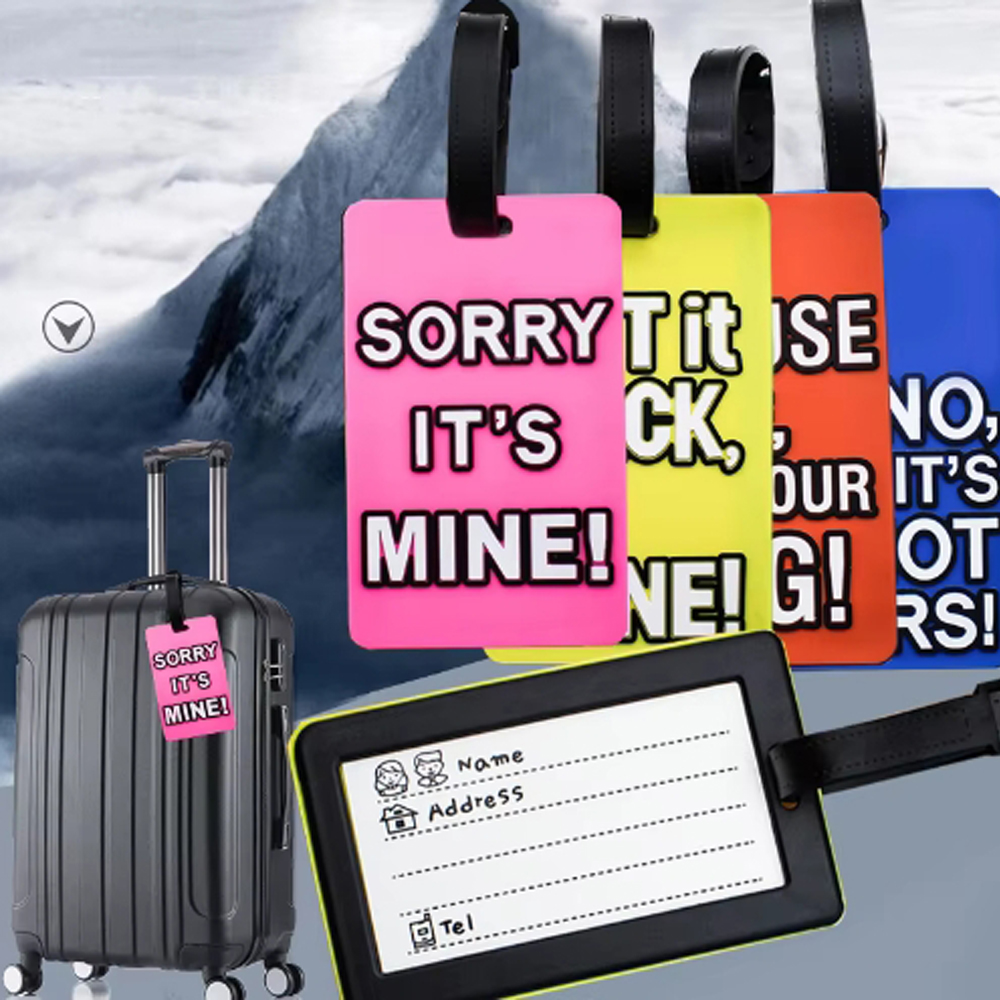 Silicone Travel Luggage Tags - TezkarShop Official Website