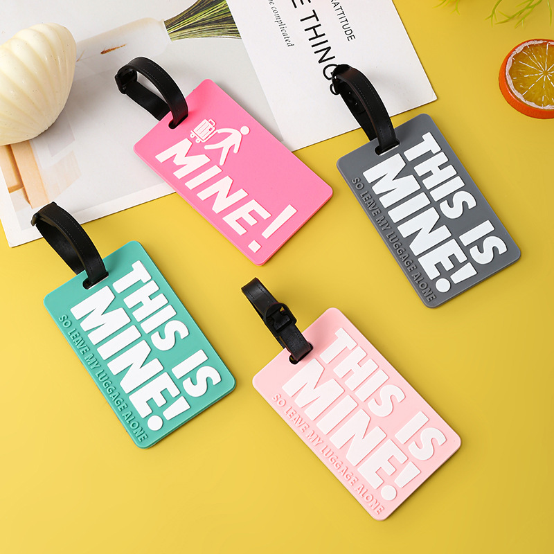 This Is Mine Silicone Travel Luggage Tags - TezkarShop Official Website