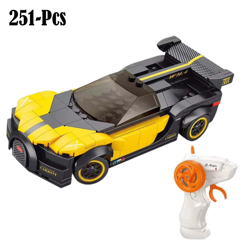 Remote Control Sports Car Racing Block Sets - 251 Pcs - TezkarShop ...
