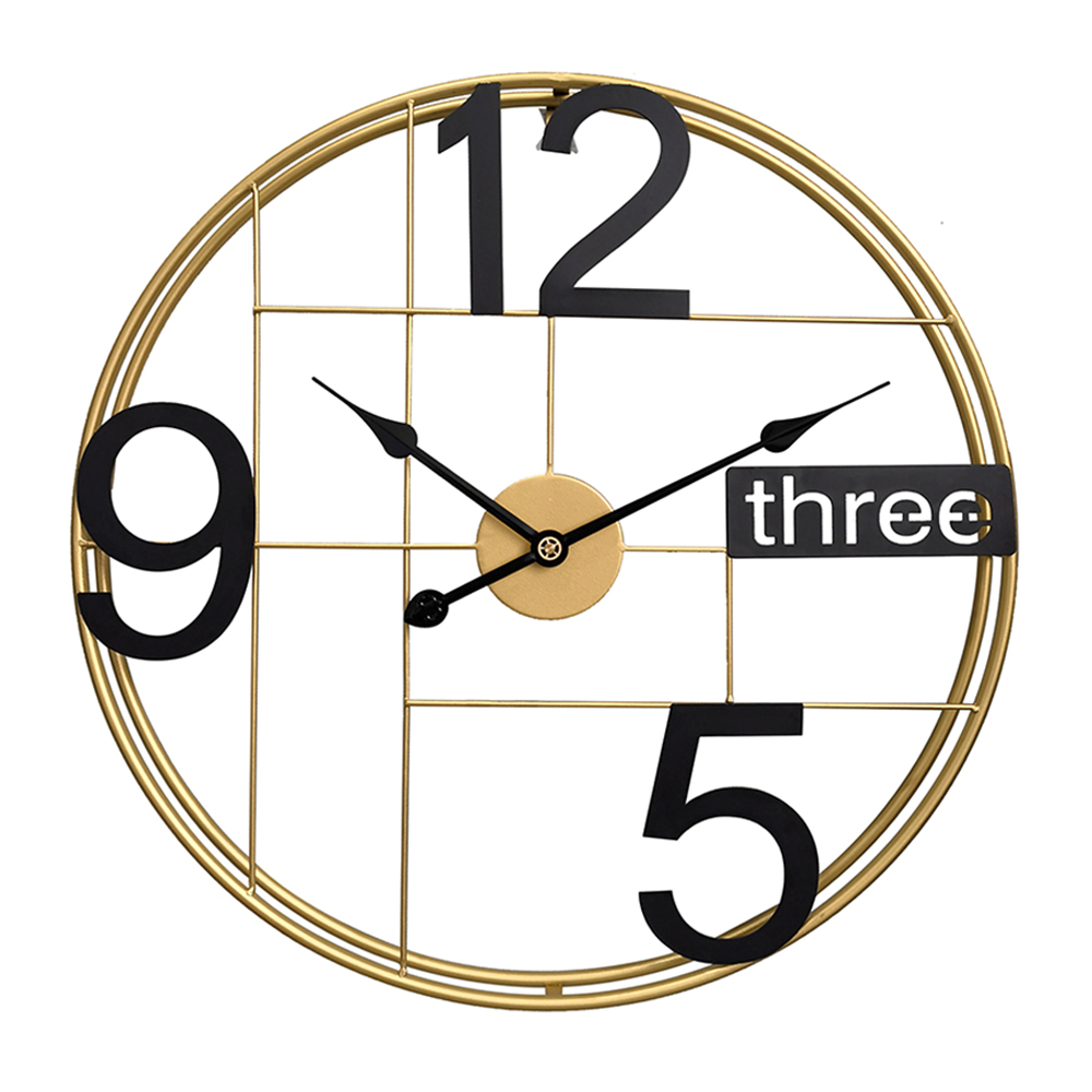 Vintage Retro Metal Wall Clock 60cm - TezkarShop Official Website