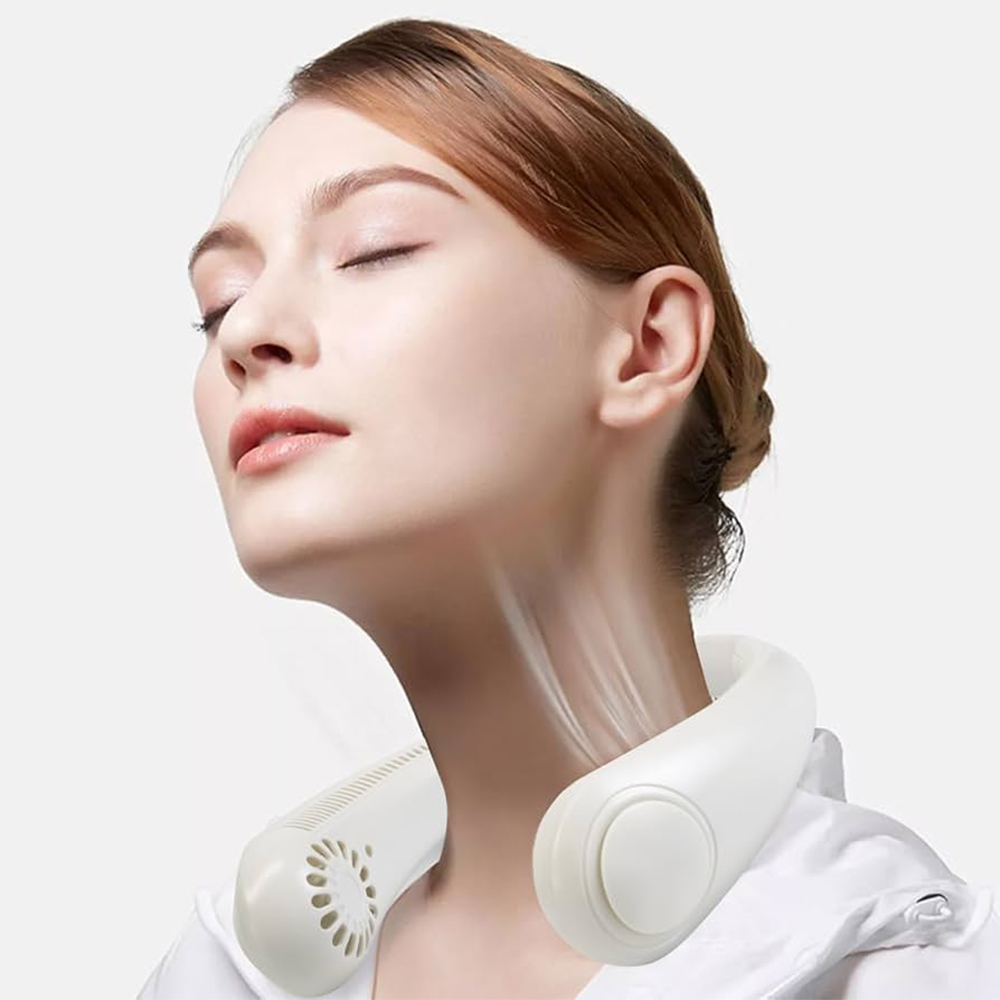 Portable Neck Fan Convenient, quiet, turbo blade - TezkarShop Official Website
