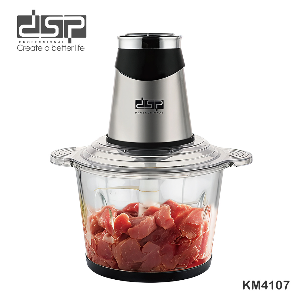 DSP KM4107, Electric Kitchen Chopper - 300w - 3.0Ltr - Glass Bowl ...