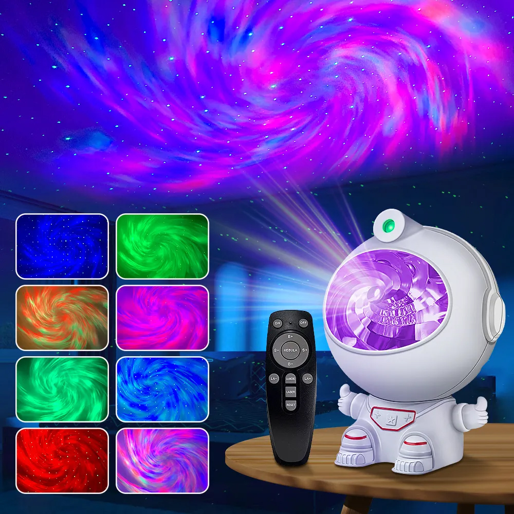 Astronaut Galaxy Star Projector, LED Light Galactic and Star Lamp ...