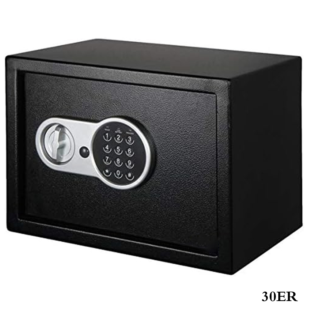 10-Kg Electronic Digital Security Safe Box with 2-Locks 30ER (L30 x W38 ...