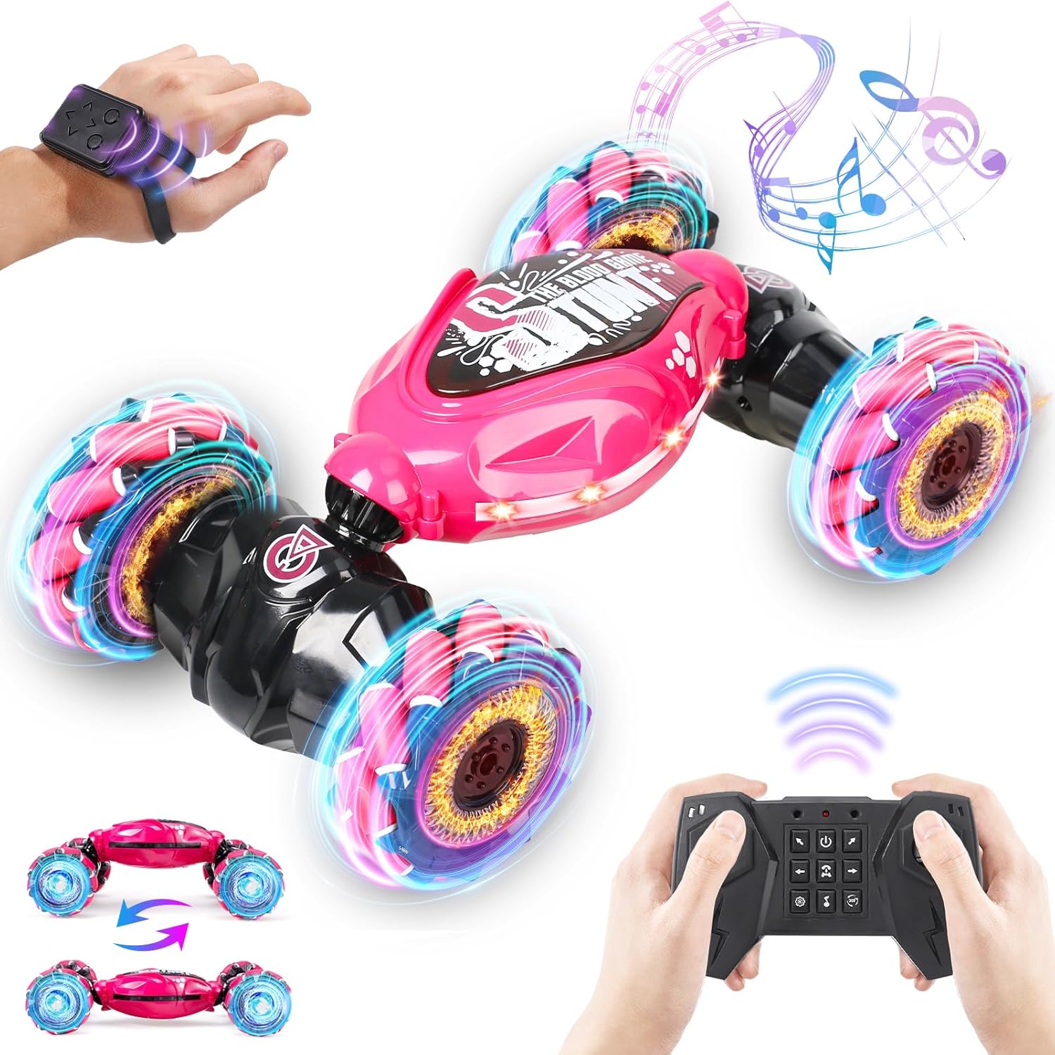 Gesture Sensing Control Stunt Car 360° Rotation - TezkarShop Official ...