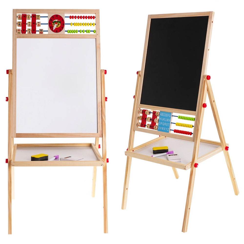 Educational Mega Double-Sided Wooden Educational Board - TezkarShop ...