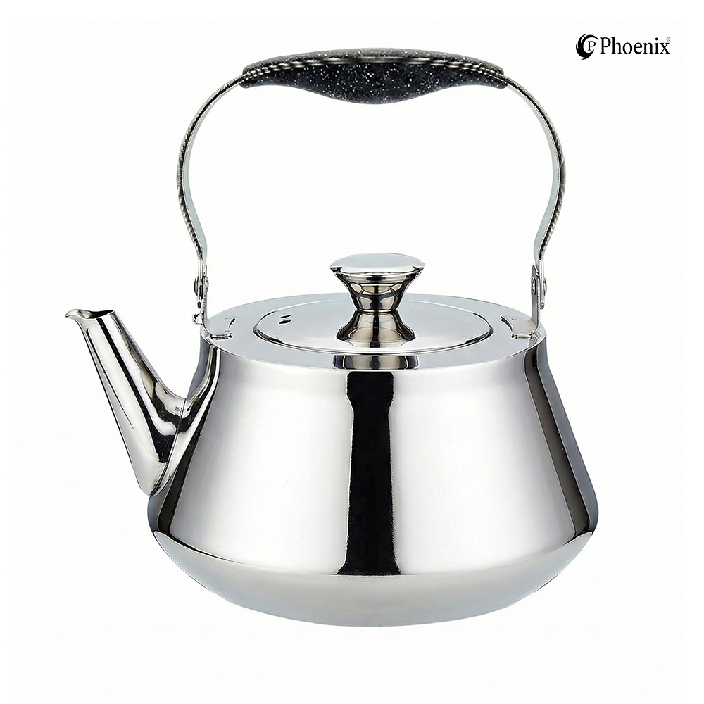 Phoenix Stainless Steel Teapots - Black - TezkarShop Official Website
