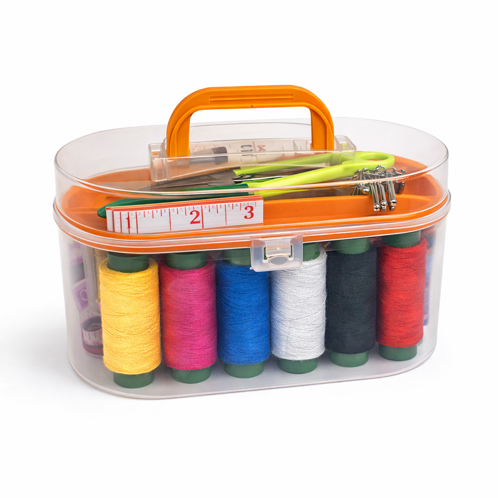 Sewing Kit in Portable Storage Box 558-50 - TezkarShop Official Website